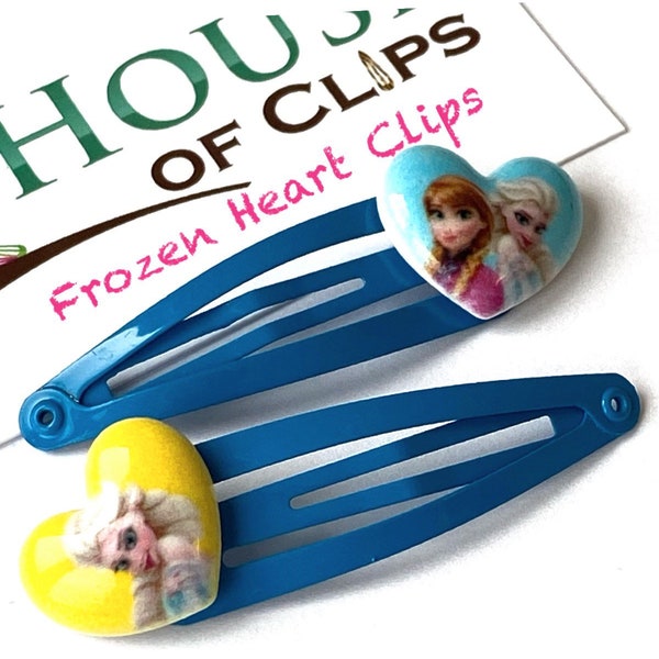 Frozen Hair Clips - Etsy