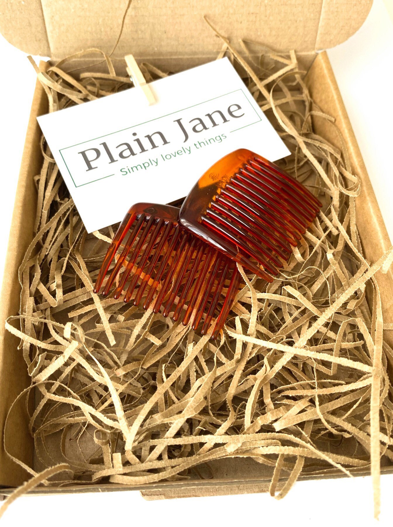 Small but Mighty Side Combs X2 by Plain Jane Ladies Hair - Etsy UK