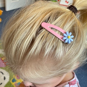 Daisy Hair Clips X2 - Non-slip Hair Clips - Flower Hair Clips ...