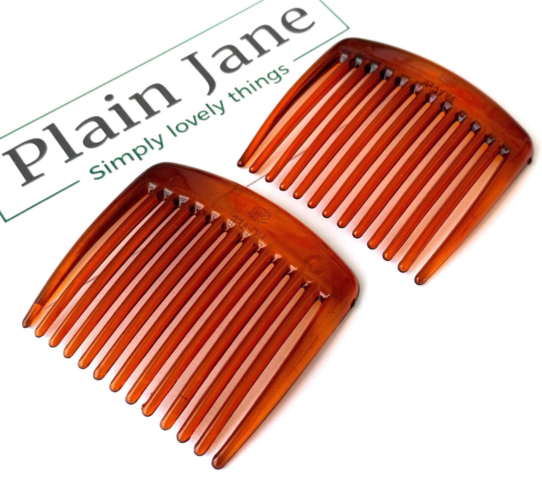 Small but Mighty Side Combs X2 by Plain Jane Ladies Hair - Etsy UK