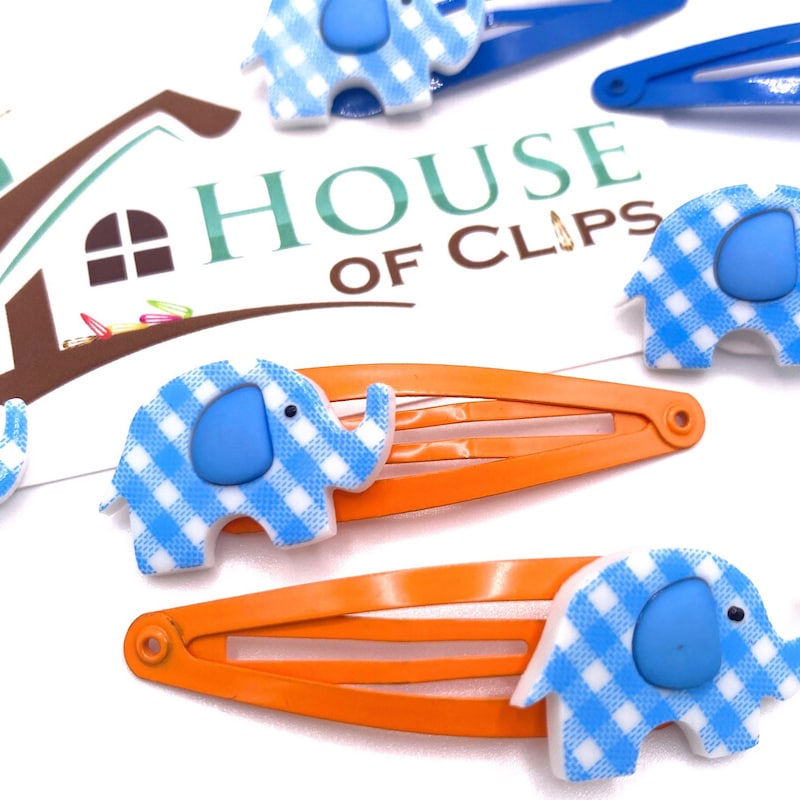 Elephant Hair Clip - Etsy