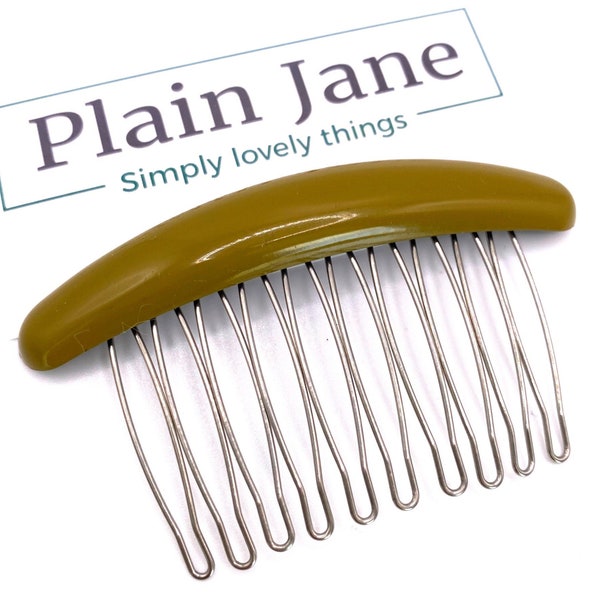 Gold Hair Comb - Etsy