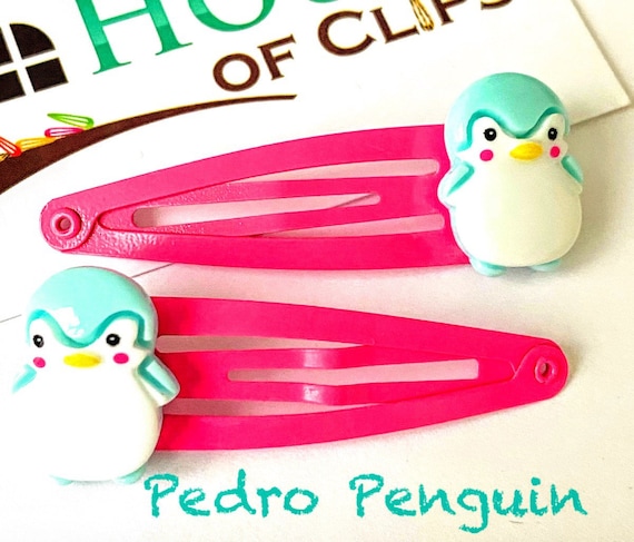 Penguin Hair Clips