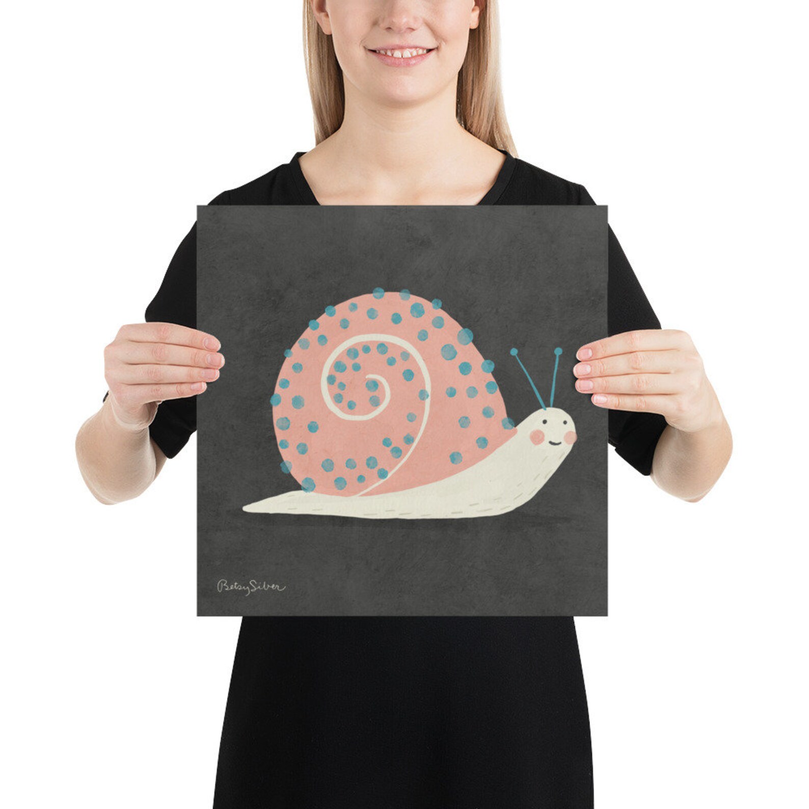 Snail Art Print | Kid Room Decor | Nursery Wall Art | Nature Wall Art ...
