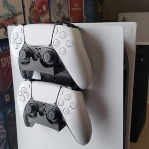 Playstation 5 Dual Controller Holder Clip Works With PS5 Slim and Full ...