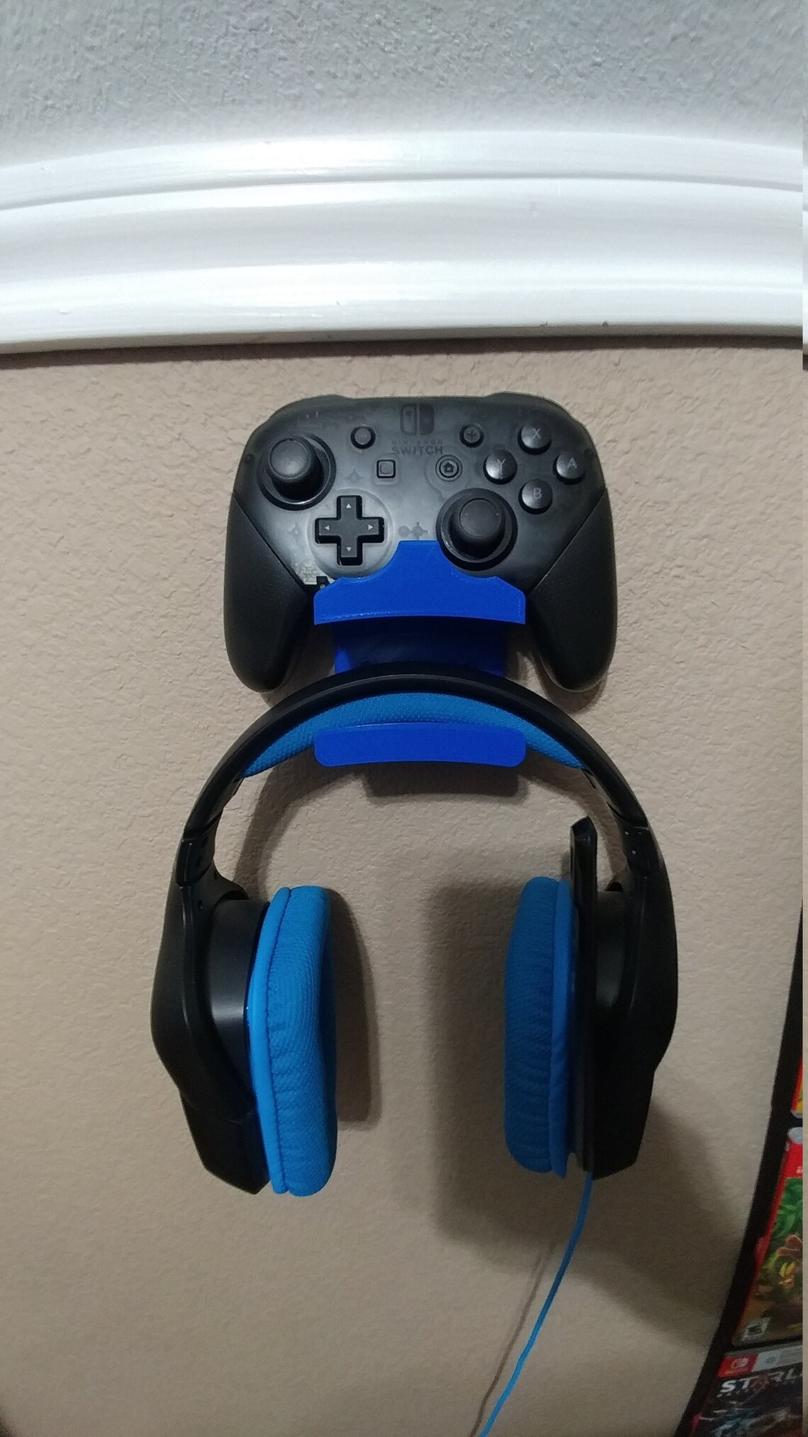 Nintendo Switch Pro Controller and Headphone Wall Mount - Etsy