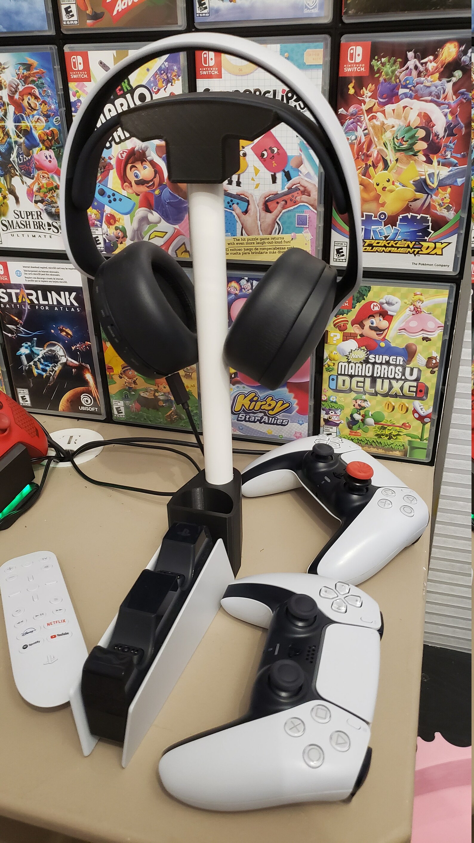 Playstation 5 Headphone Stand and Media Remote Holder for the - Etsy