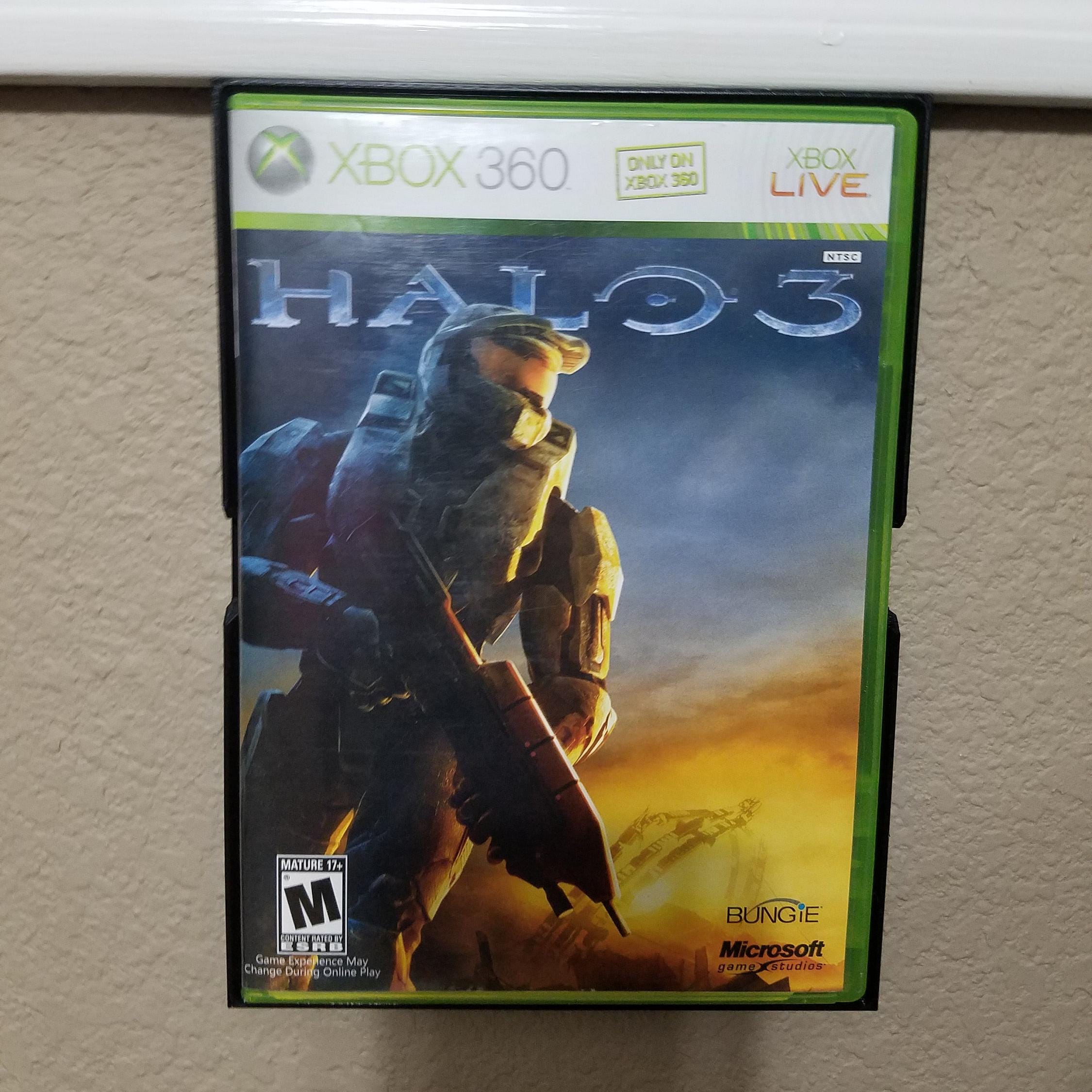 Xbox 360 Game / Case Wall Mount Video Game - Etsy