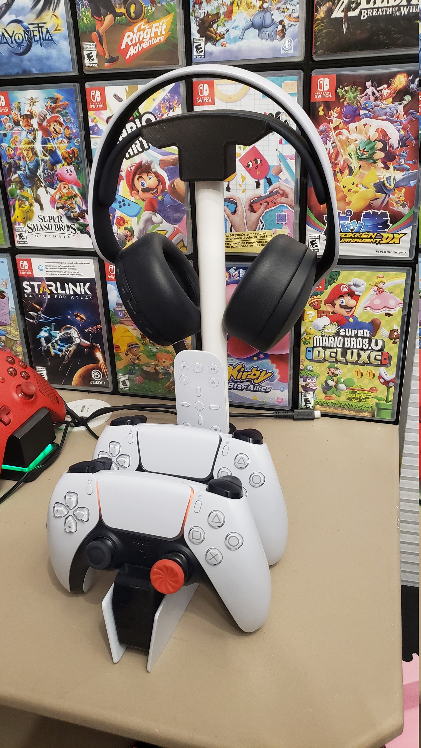 Playstation 5 Headphone Stand and Media Remote Holder for the - Etsy