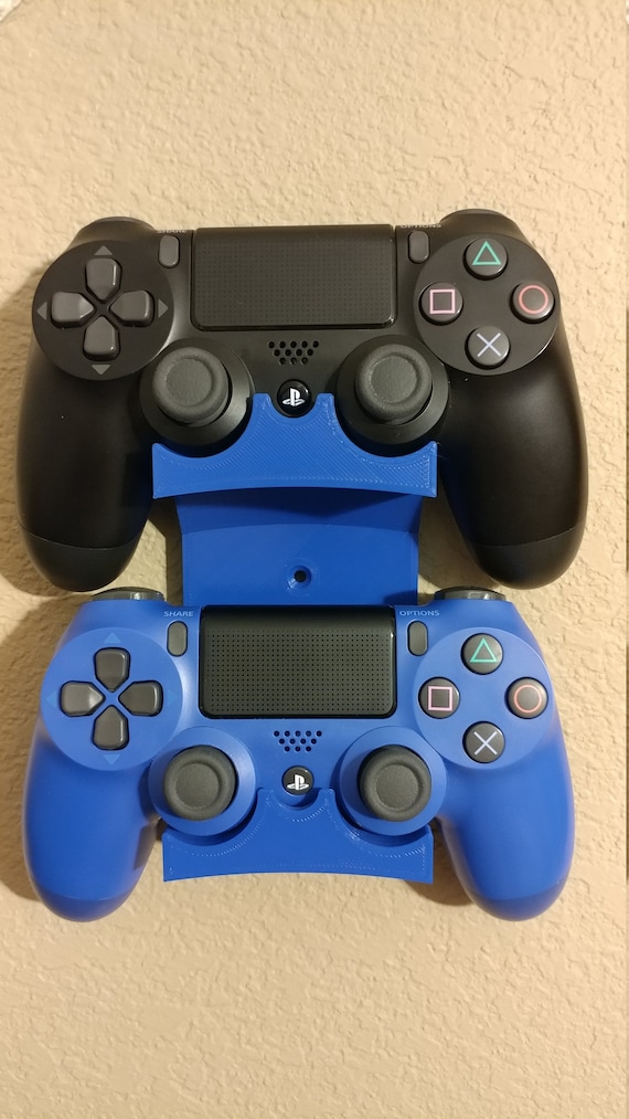 PS4 Dual 2 Playstation Dualshock 4 Wall Mount | Etsy
