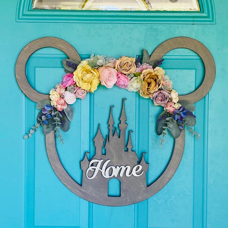 Mickey Wreath - Etsy