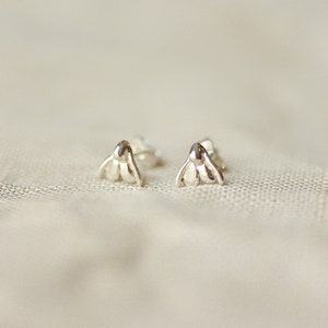 Clitoris Earrings - Sterling Silver Delicate Clit Studs Handmade by ...
