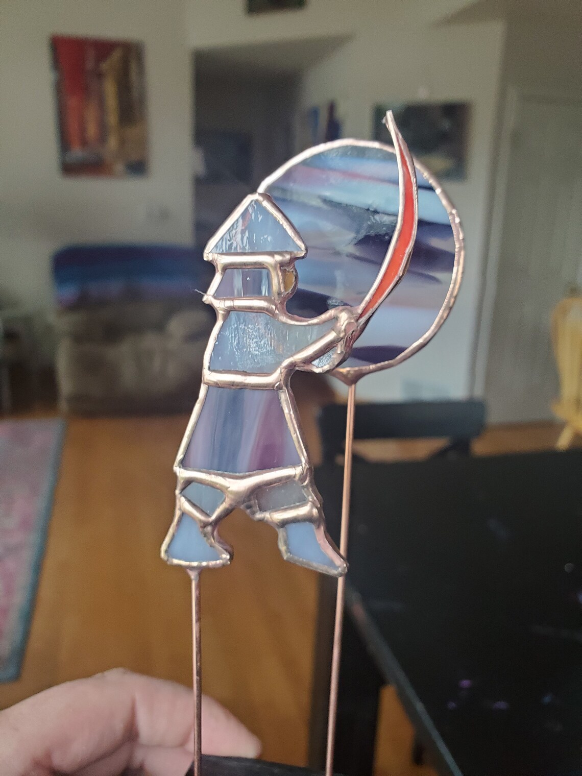 Samurai Stained Glass - Etsy