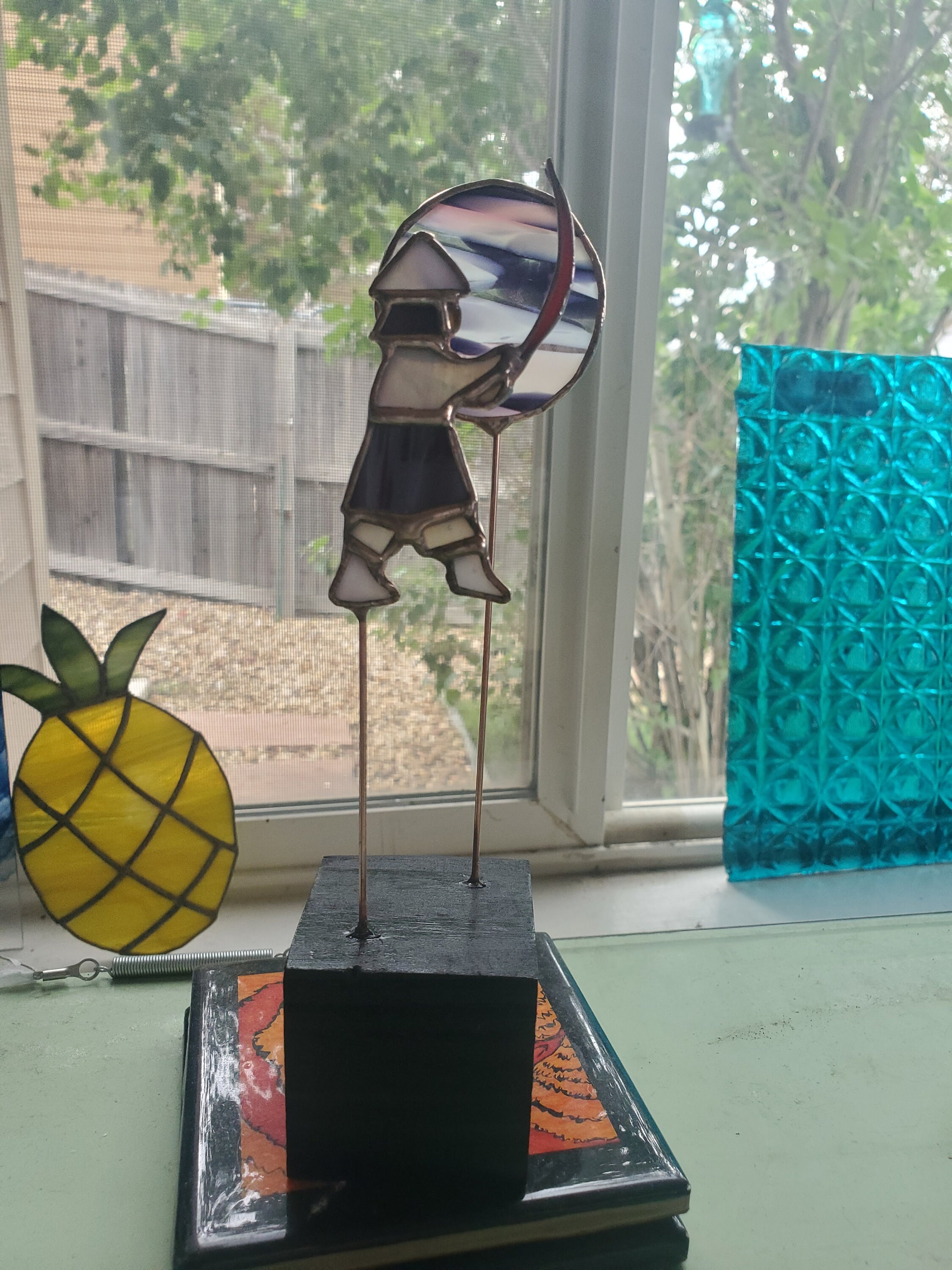 Samurai Stained Glass - Etsy