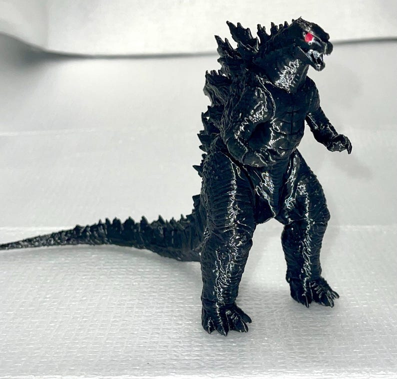 Classic 3D Printed Godzilla! - Etsy