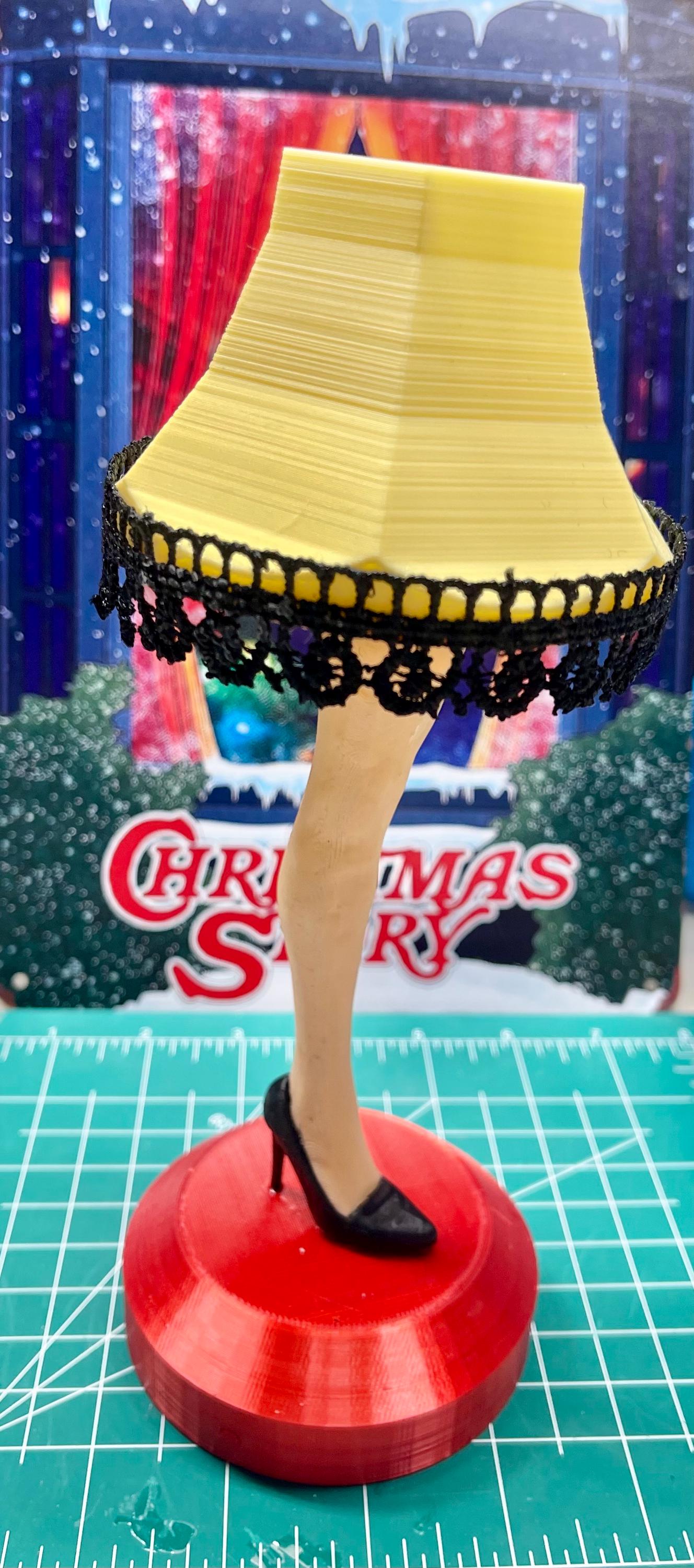 From the Movie Titled: a Christmas Story Leg Lamp - Etsy