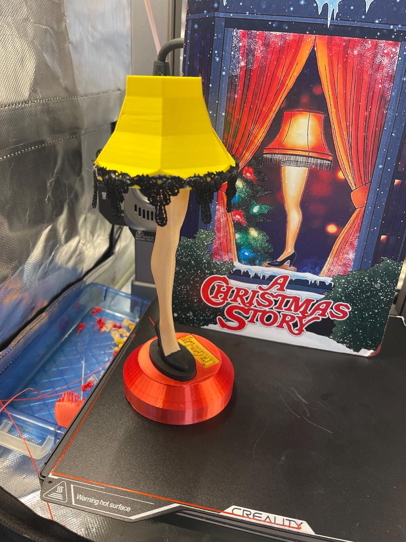 From the Movie Titled: "a Christmas Story" Leg Lamp! - Etsy