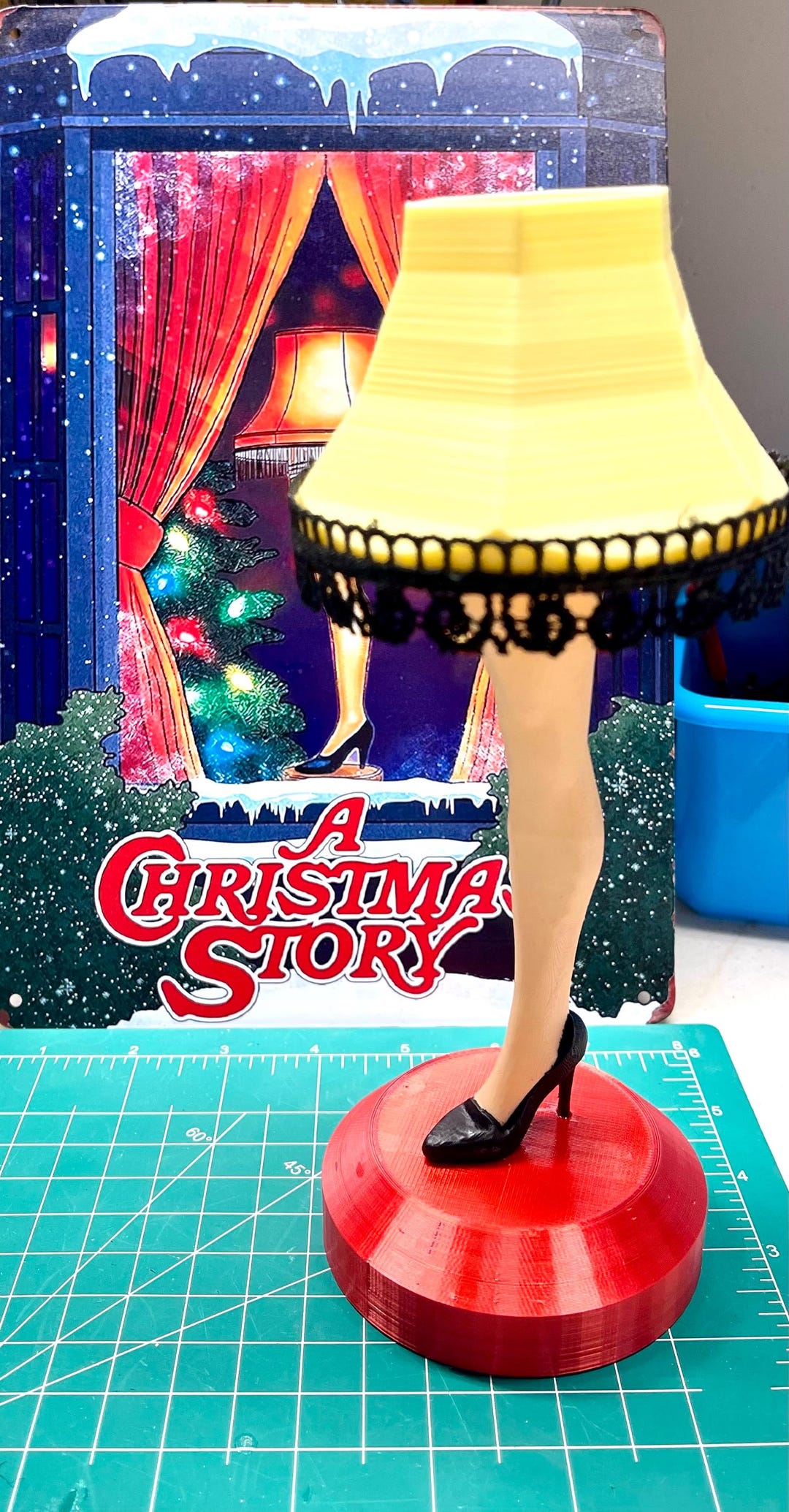 From the Movie Titled: "a Christmas Story" Leg Lamp! - Etsy