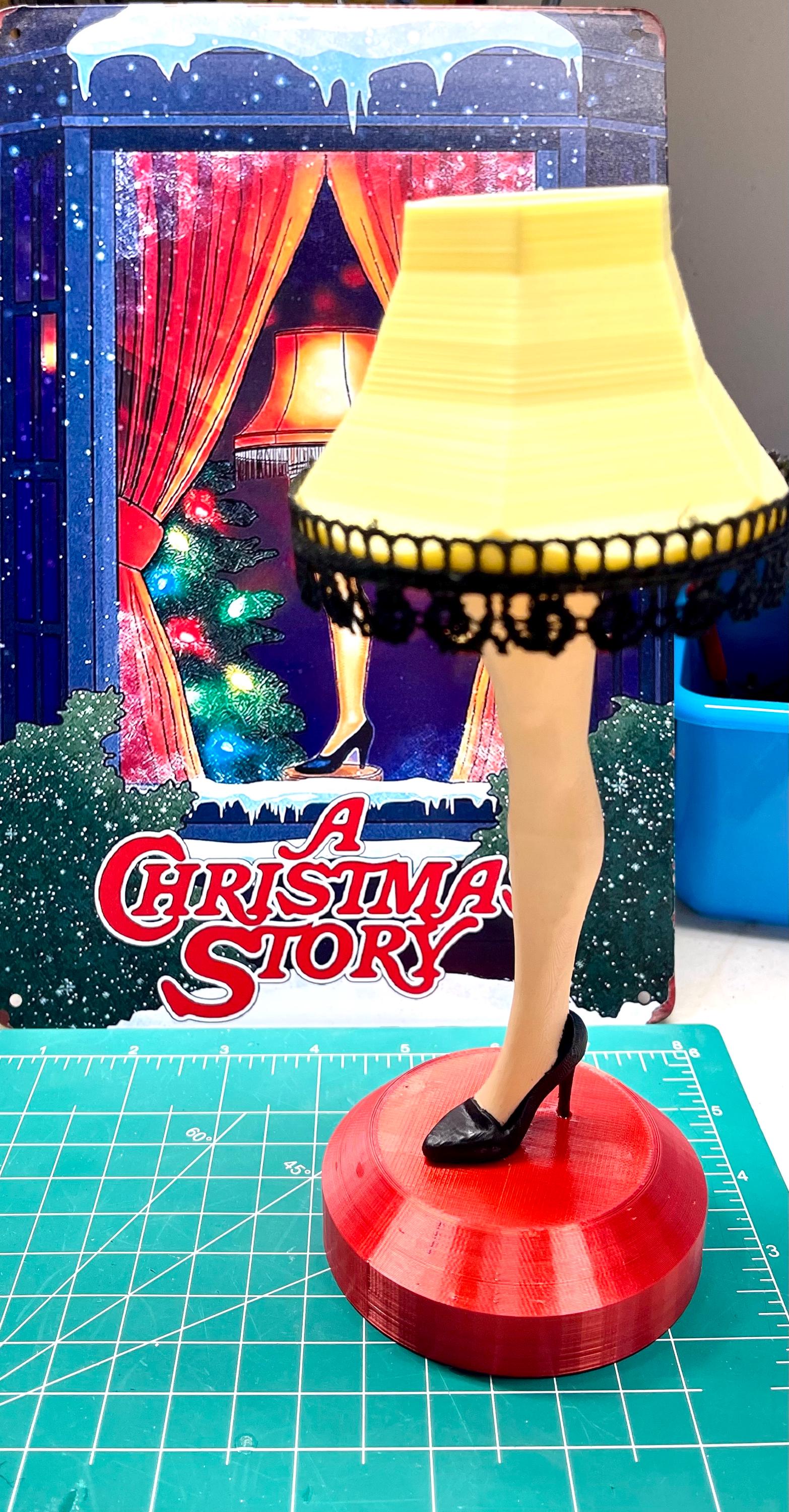 From the Movie Titled: "a Christmas Story" Leg Lamp! - Etsy