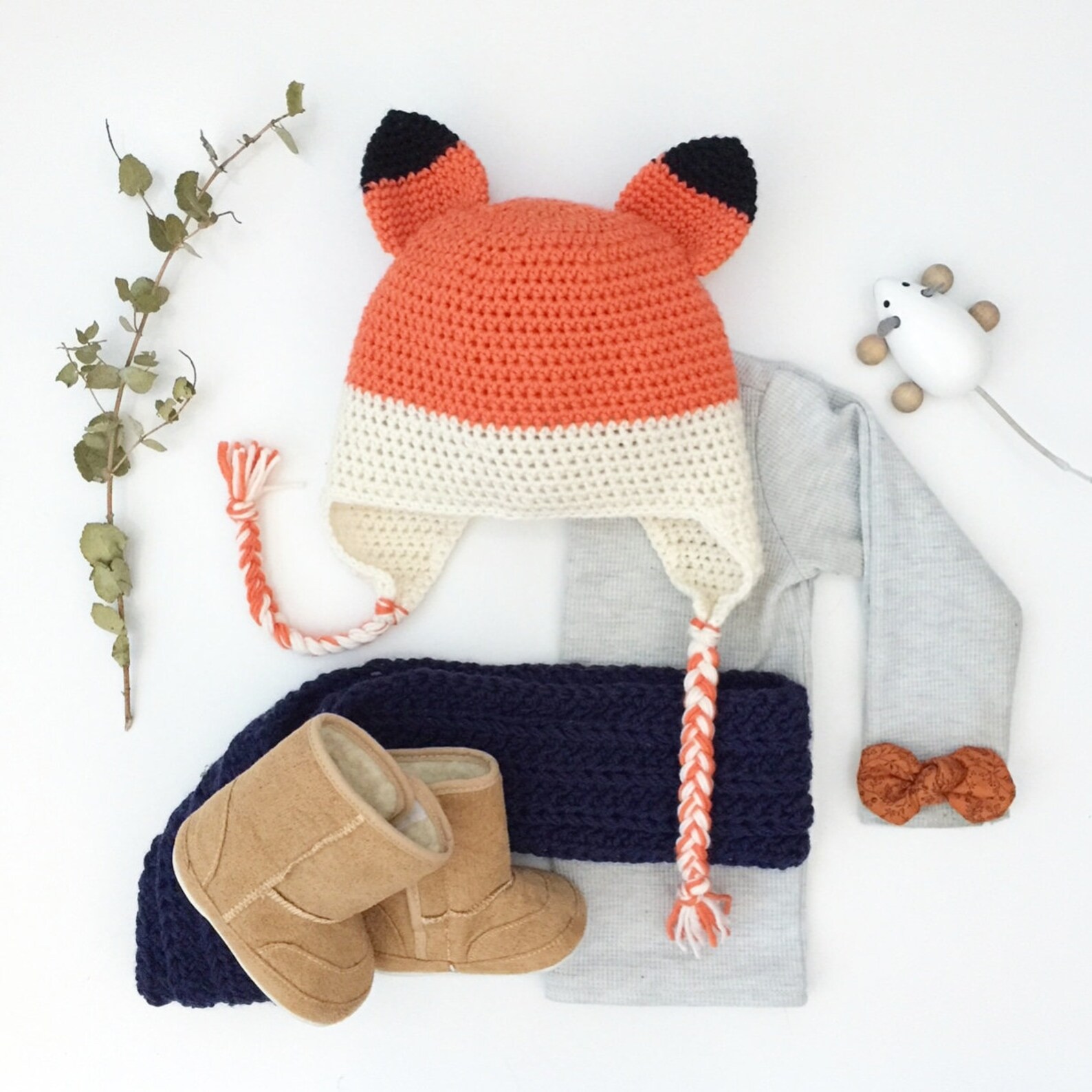 PATTERN ONLY - Toddler/child Fox Beanie/beanie Crochet Pattern/fox ...