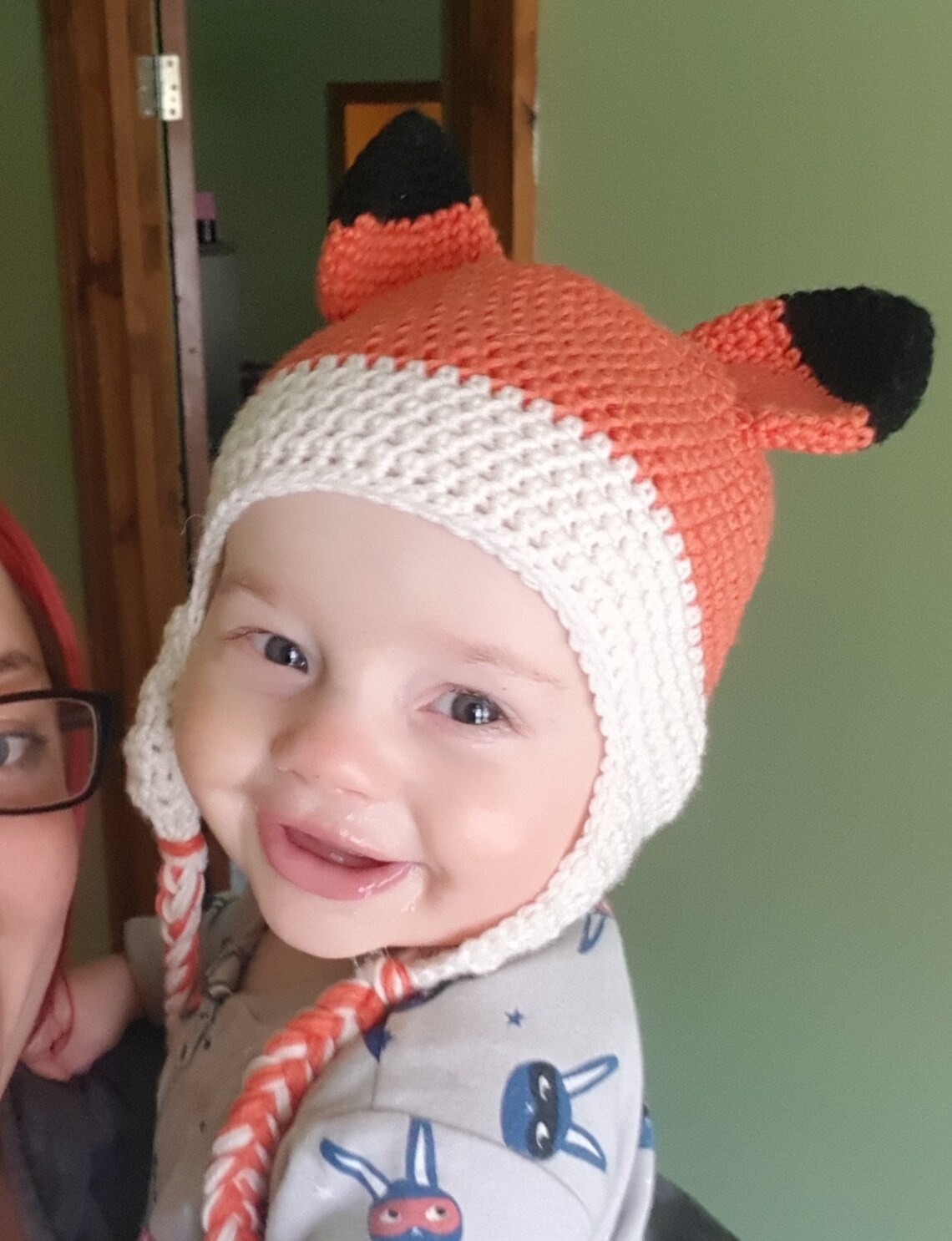 PATTERN ONLY - Toddler/child Fox Beanie/beanie Crochet Pattern/fox ...