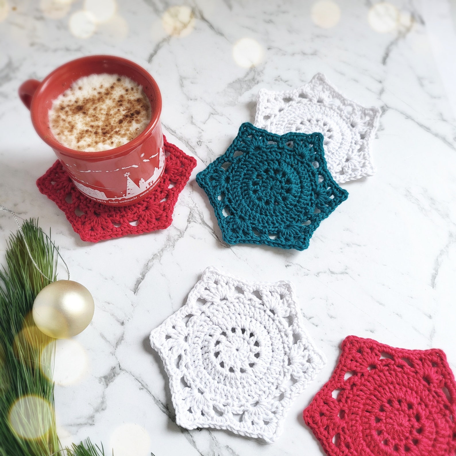 PATTERN ONLY Crochet Sundance Coaster. 2 Sizes Mug and Bowl - Etsy ...