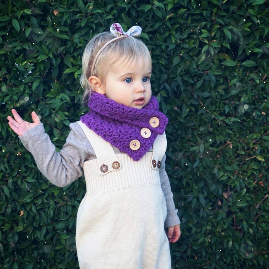PATTERN ONLY - Toddler to Adult Crochet Dakota Cowl Crochet Pattern - Etsy