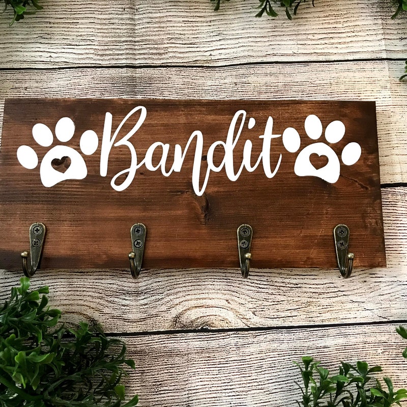 Dog Leash Rack - Etsy