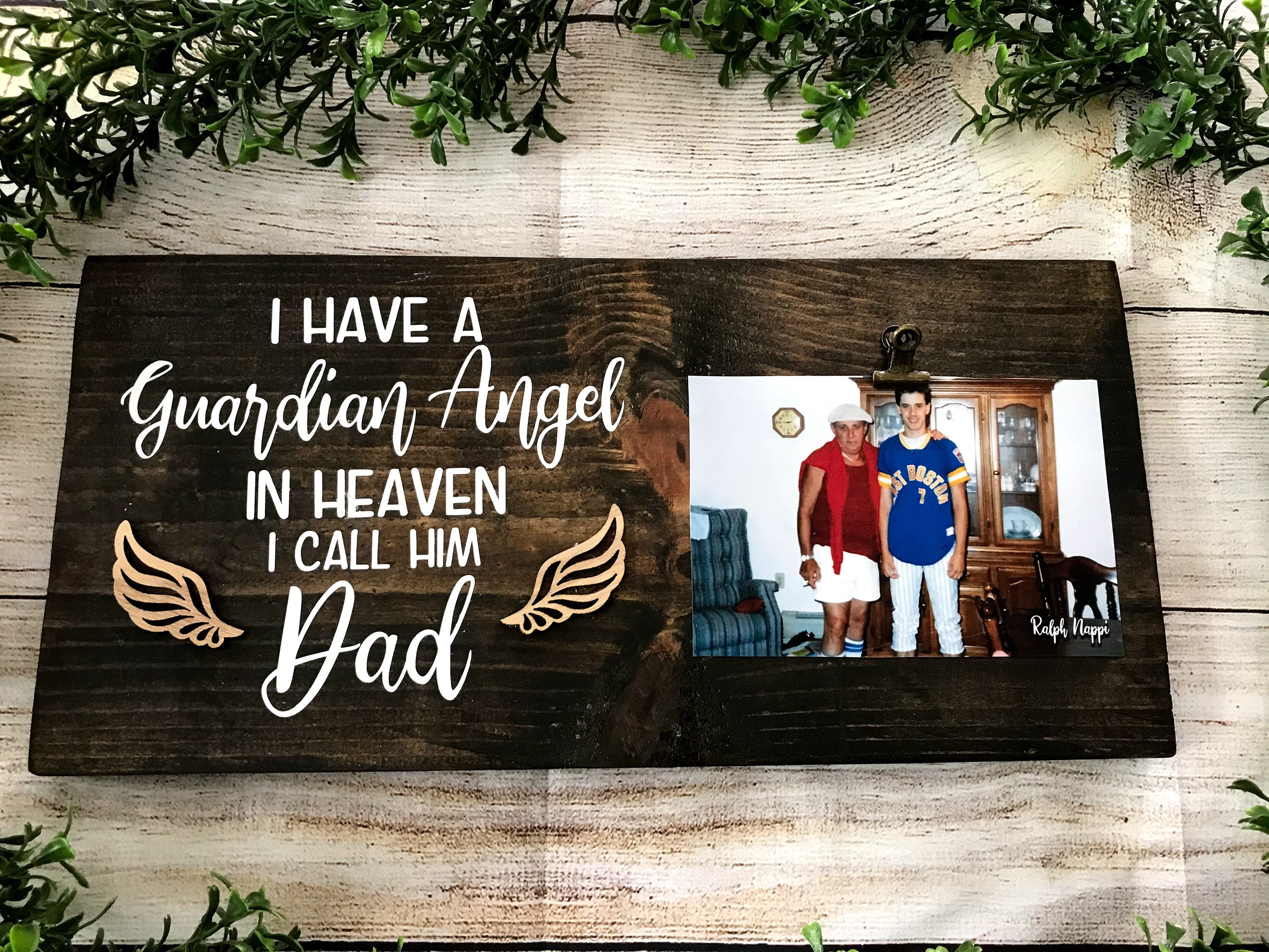 Loss of Father / Father Memorial Gift / Memorial Gift Wood - Etsy