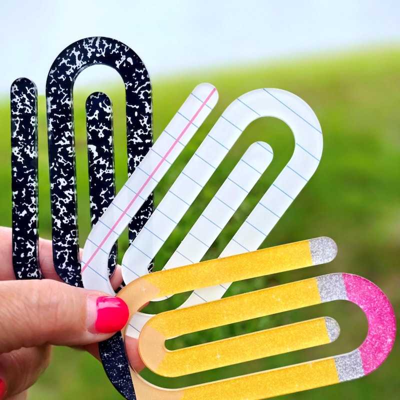 Paperclip Bookmark - Etsy