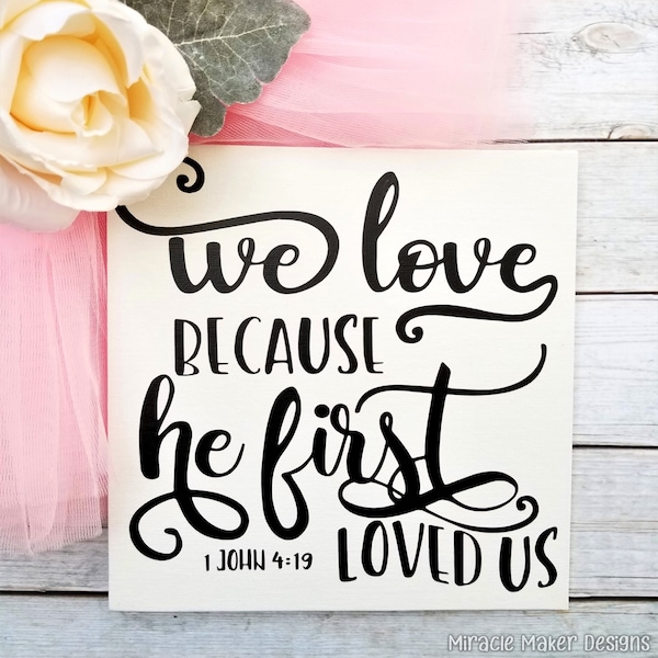 He First Loved Us - Etsy