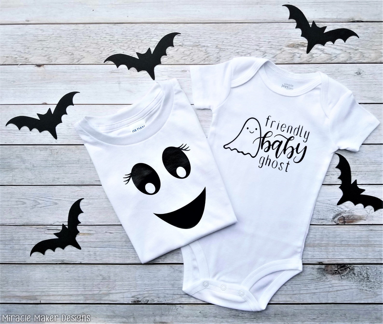 Friendly Baby Ghost Bodysuit Halloween Ghost Costume Baby | Etsy