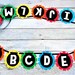 Alphabet Banner, ABC Banner, Classroom Banner, Classroom Decoration ...