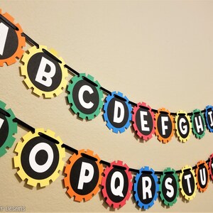 Alphabet Banner, ABC Banner, Classroom Banner, Classroom Decoration ...
