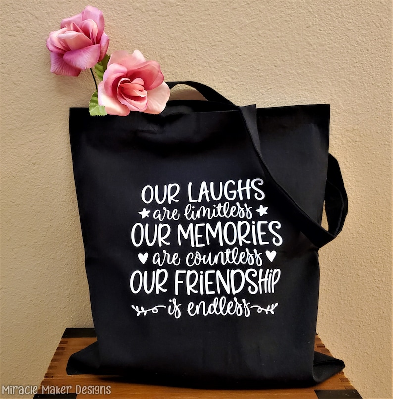 Friendship Tote Bag Best Friend Tote Bag Best Friend Gift - Etsy