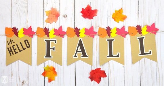 Welcome Fall Banner