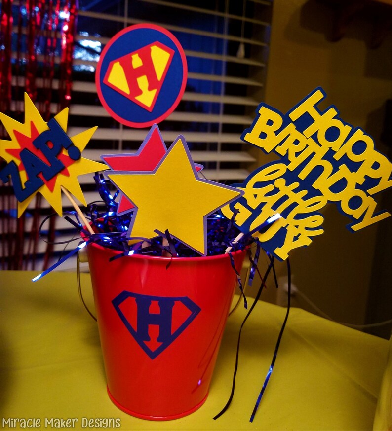 Superhero Photobooth Props Superhero Party Decorations - Etsy