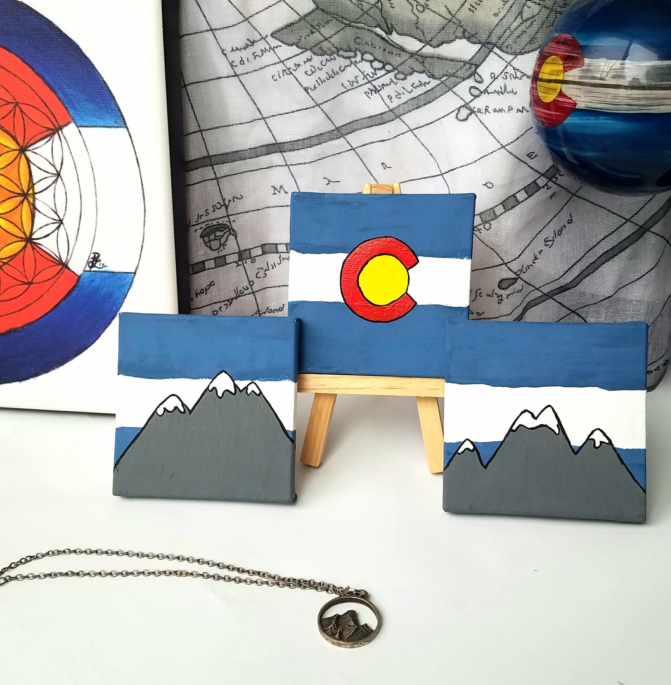 Colorado Pride Pop Art Set #1 - Etsy