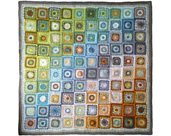 Granny Square Rug - Etsy