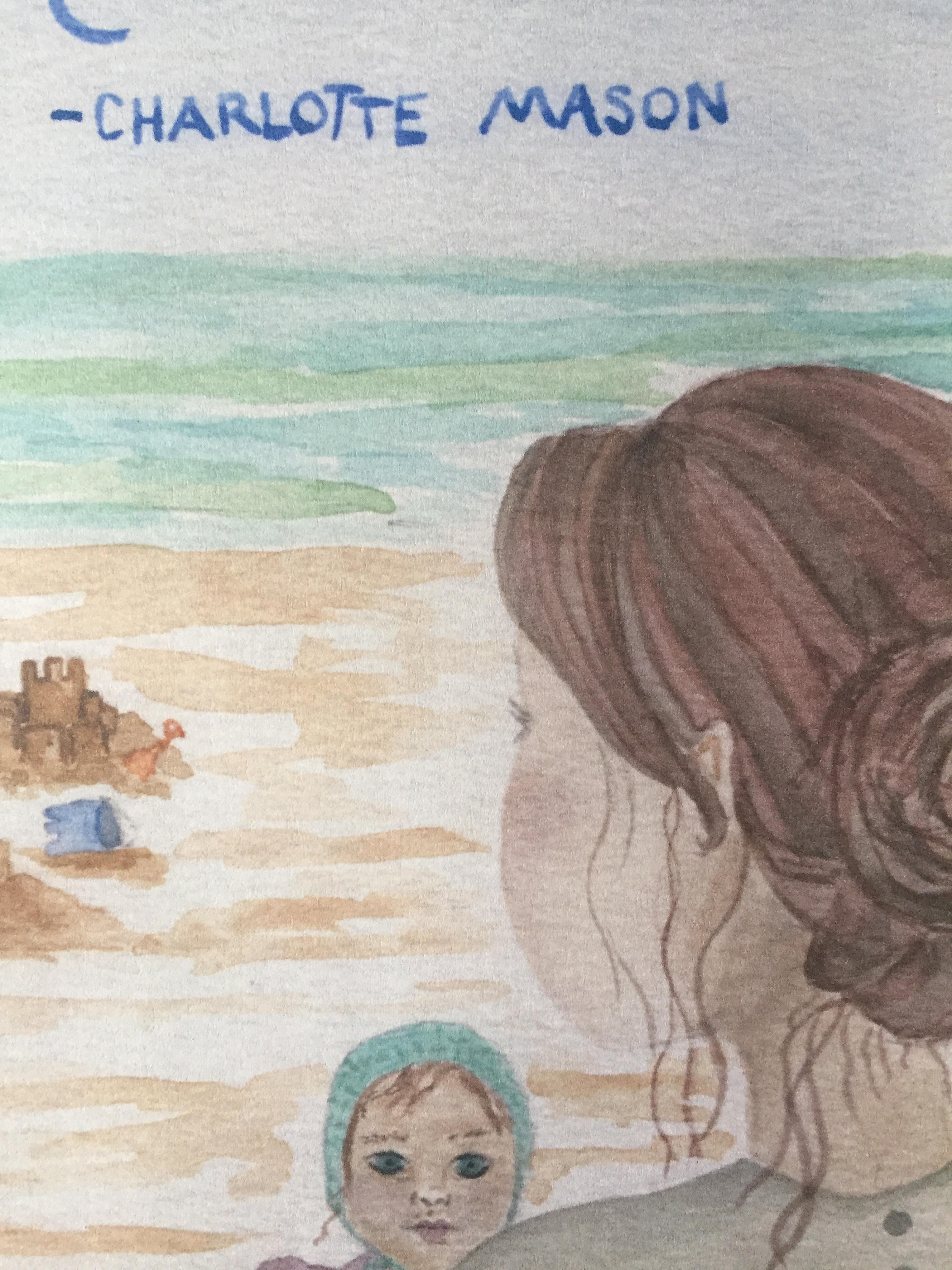 Watercolor Charlotte Mason Quote Downloadable Print - Etsy