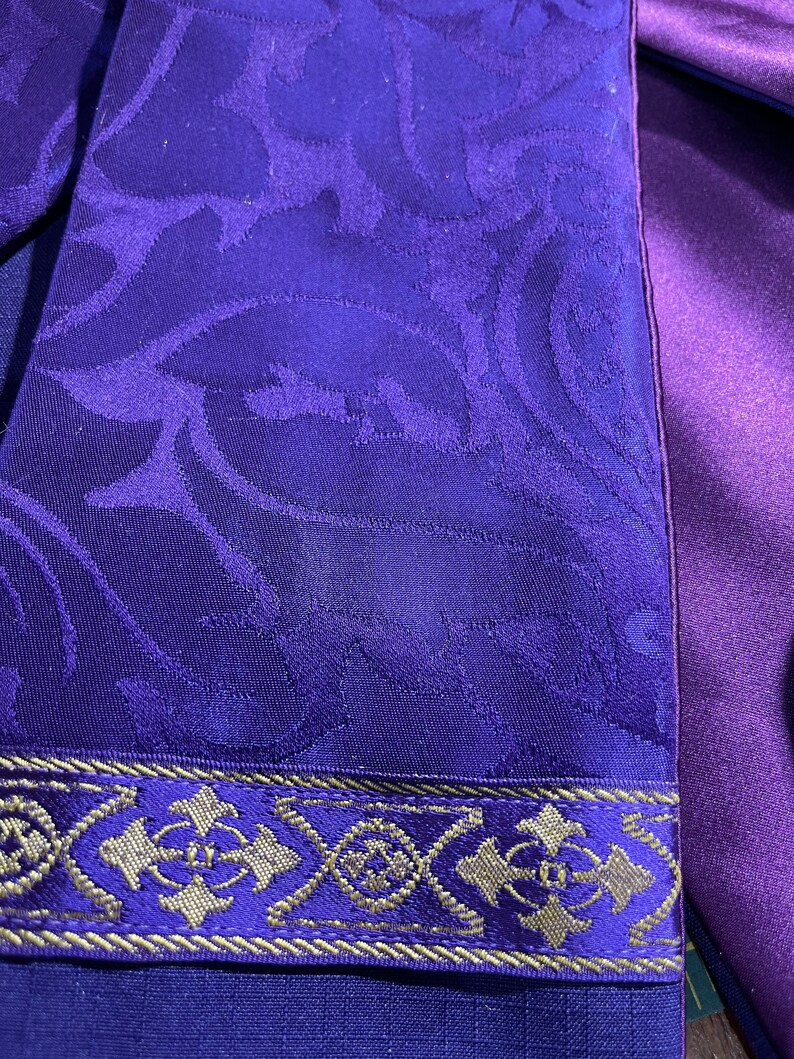 Purple Clergy Stoles - Etsy