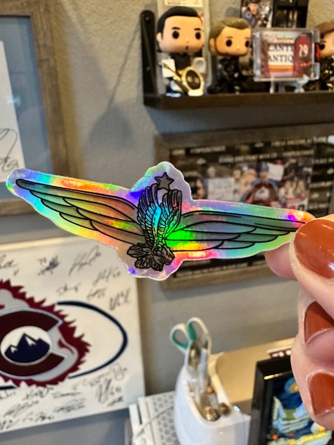 Holographic AA Inspired Captains Wing's, Pilot, Pilot Life, American ...