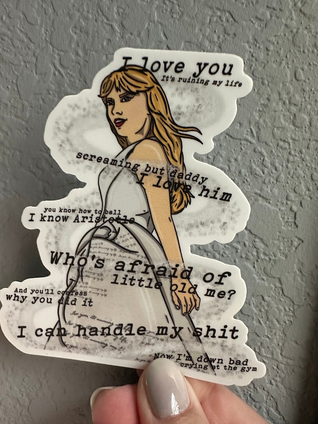 TTPD Era, the Eras Tour, Eras, Taylor Swift, Swift, Die Cut Sticker - Etsy