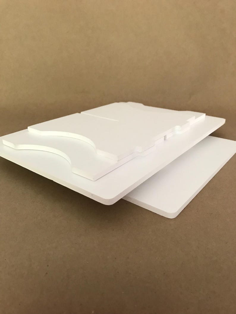 Black or White Lightweight Collapsible Riser Set - (2 Risers in the Set ...