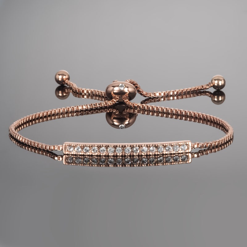 Rose Gold Bracelet - Etsy