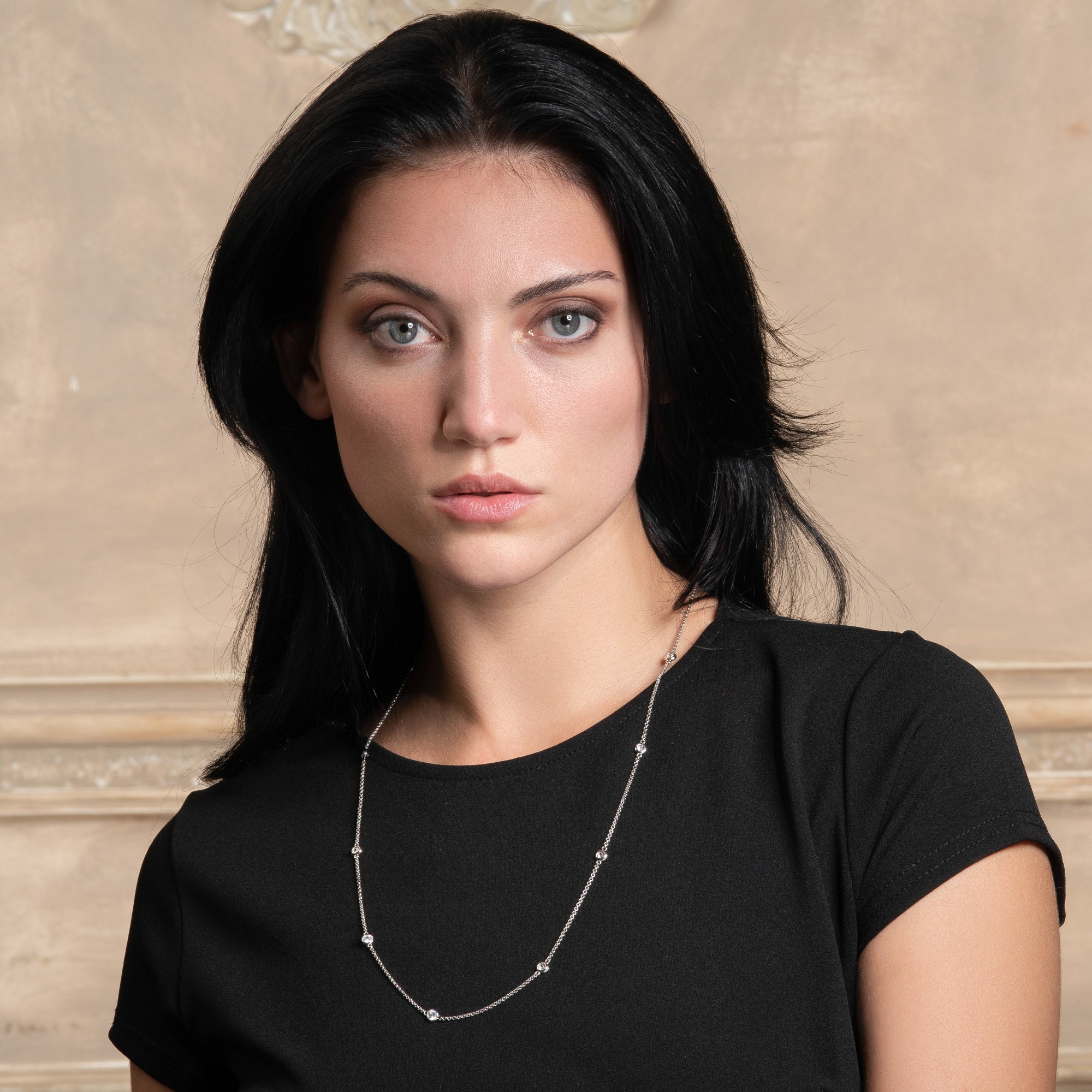 Long Chain Necklace for Women, 18 24 or 32 Inch Long Chain Necklace for ...