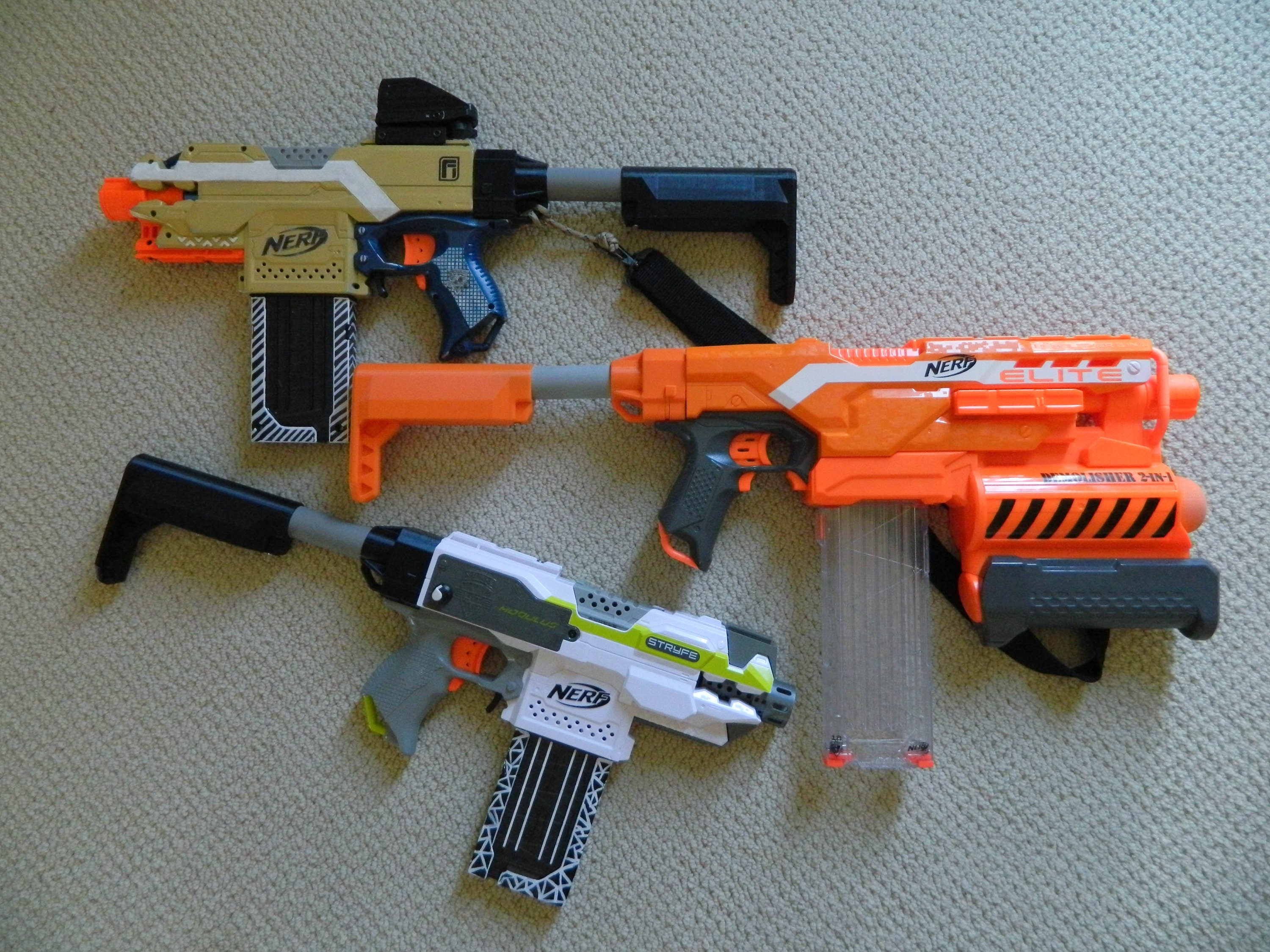Nerf Internal Battery Stock - Etsy
