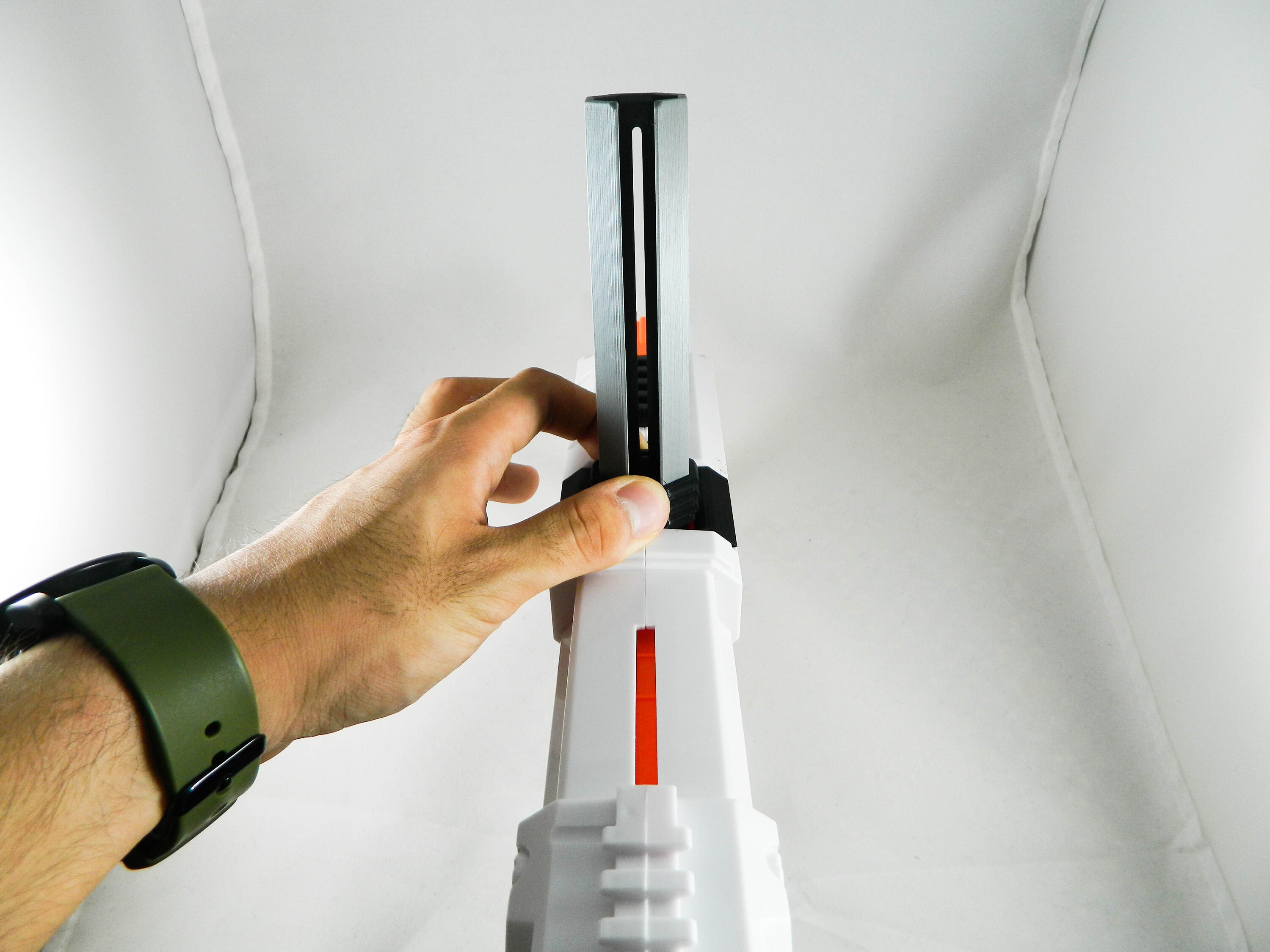 Nerf Kronos/mercury Speed Loader Silver - Etsy