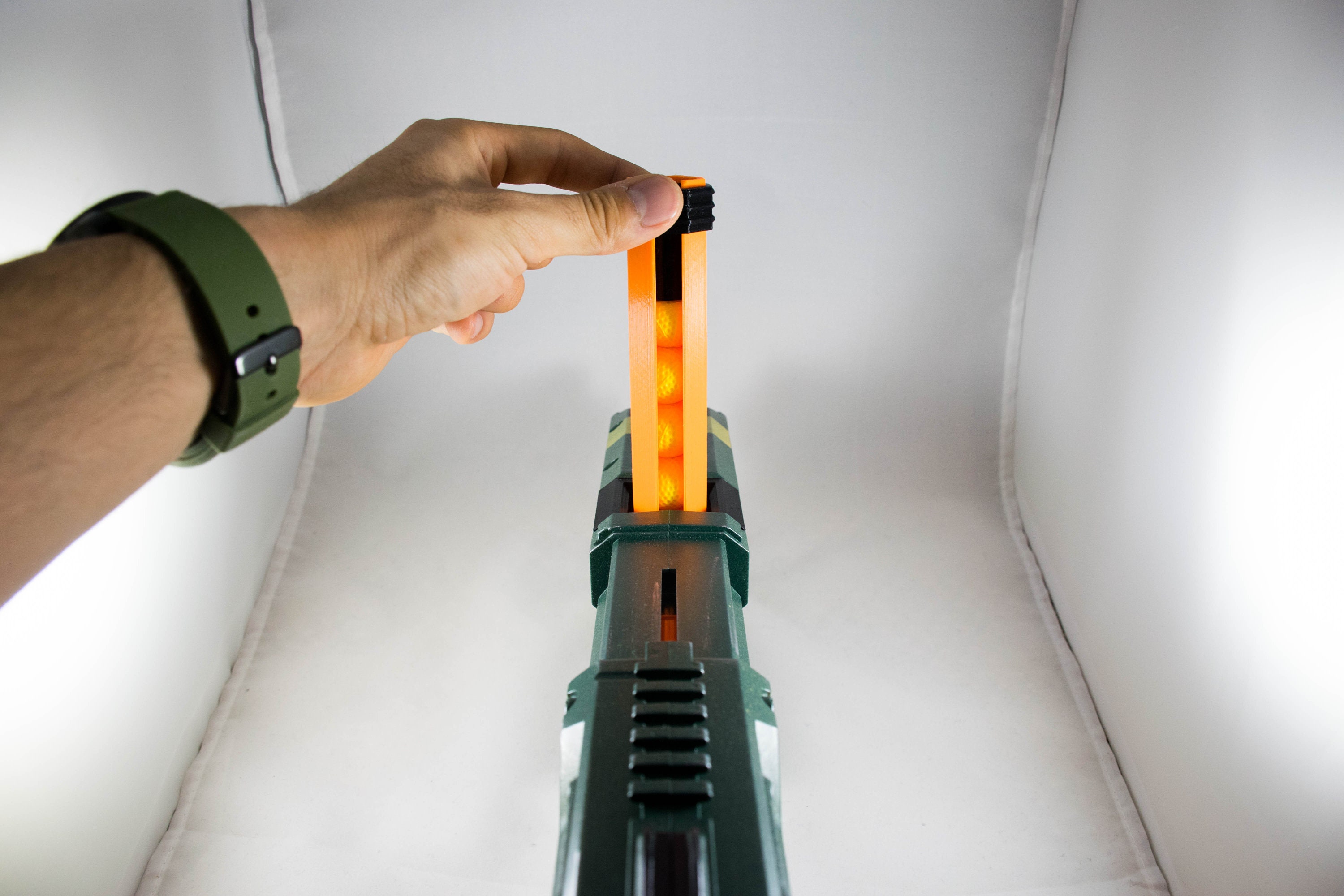 Nerf Kronos/mercury Speed Loader Orange - Etsy