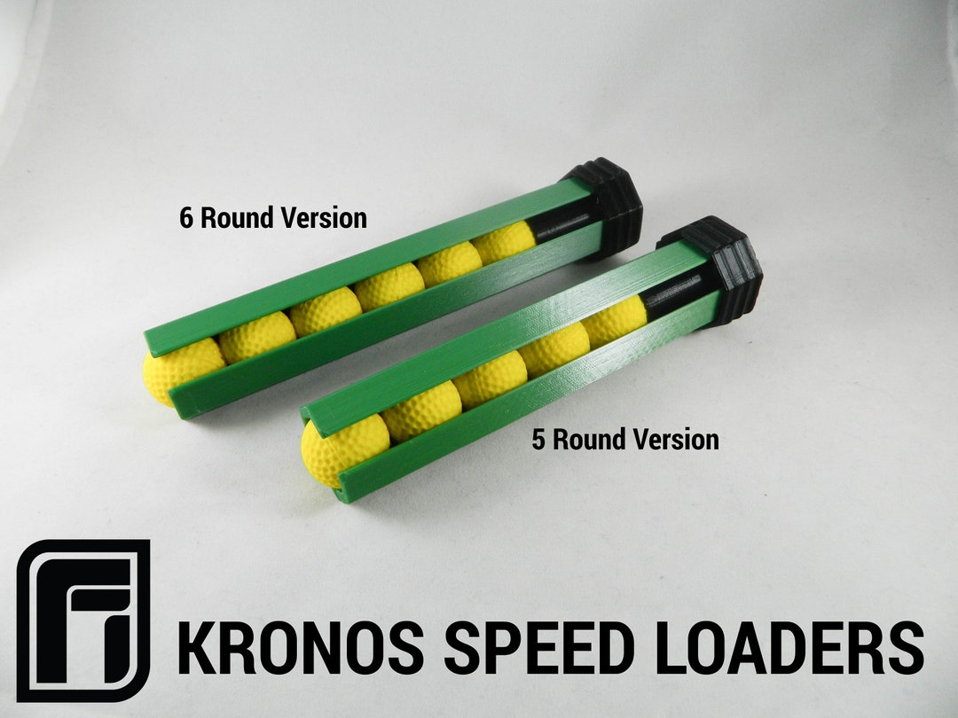 Nerf Kronos/mercury Speed Loader Green - Etsy